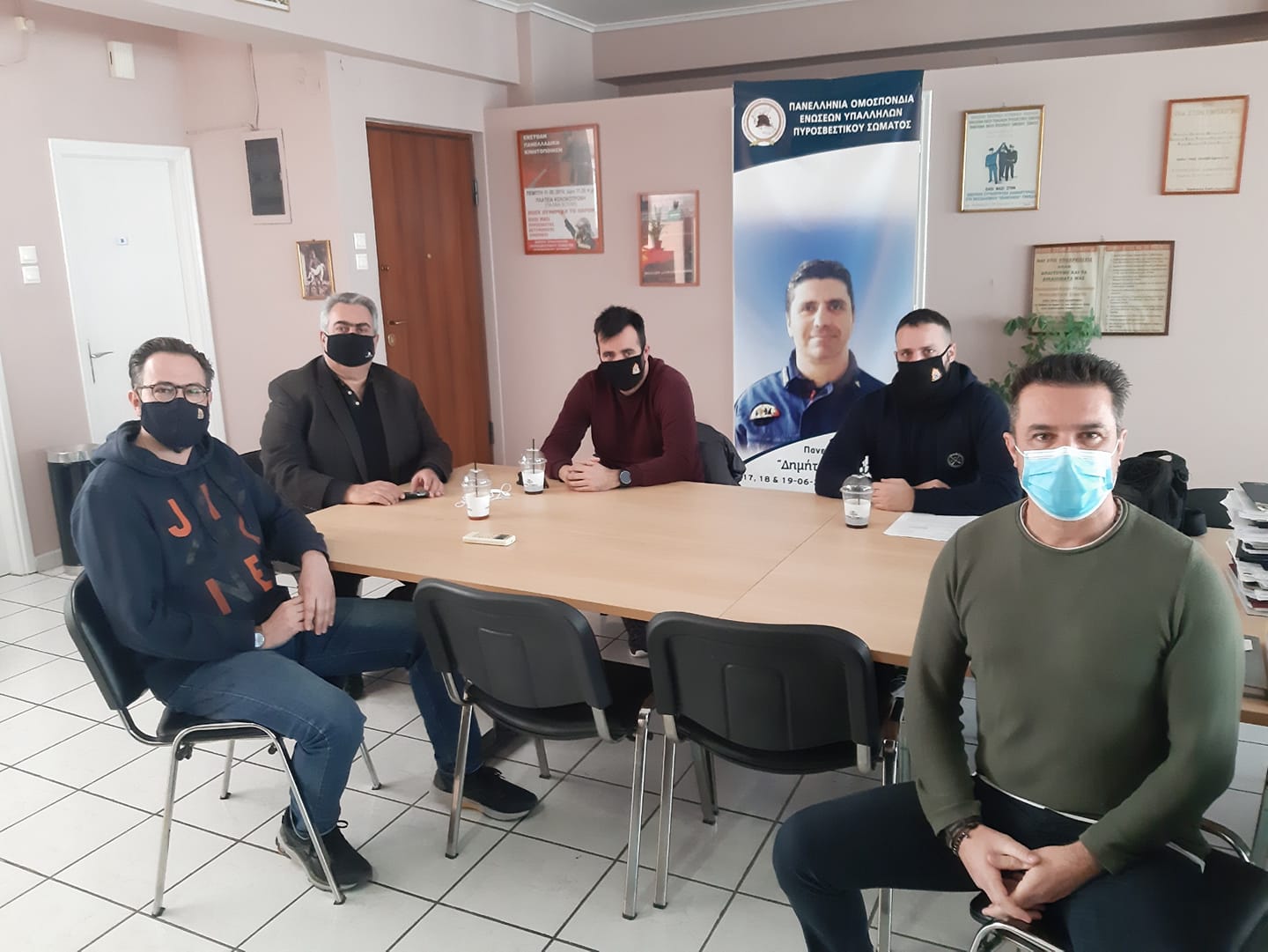 Εθιμοτυπική Συνάντηση με τον Πρόεδρο κ.Σταθόπουλο και τον Γενικό ...